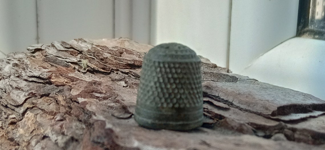 Vintage Thimble. Ancient Brass Thimble. the Original Old - Etsy