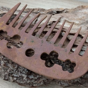 Authentic Late Medieval Bronze Hair Comb, Large Ancient Comb, Vintage ...