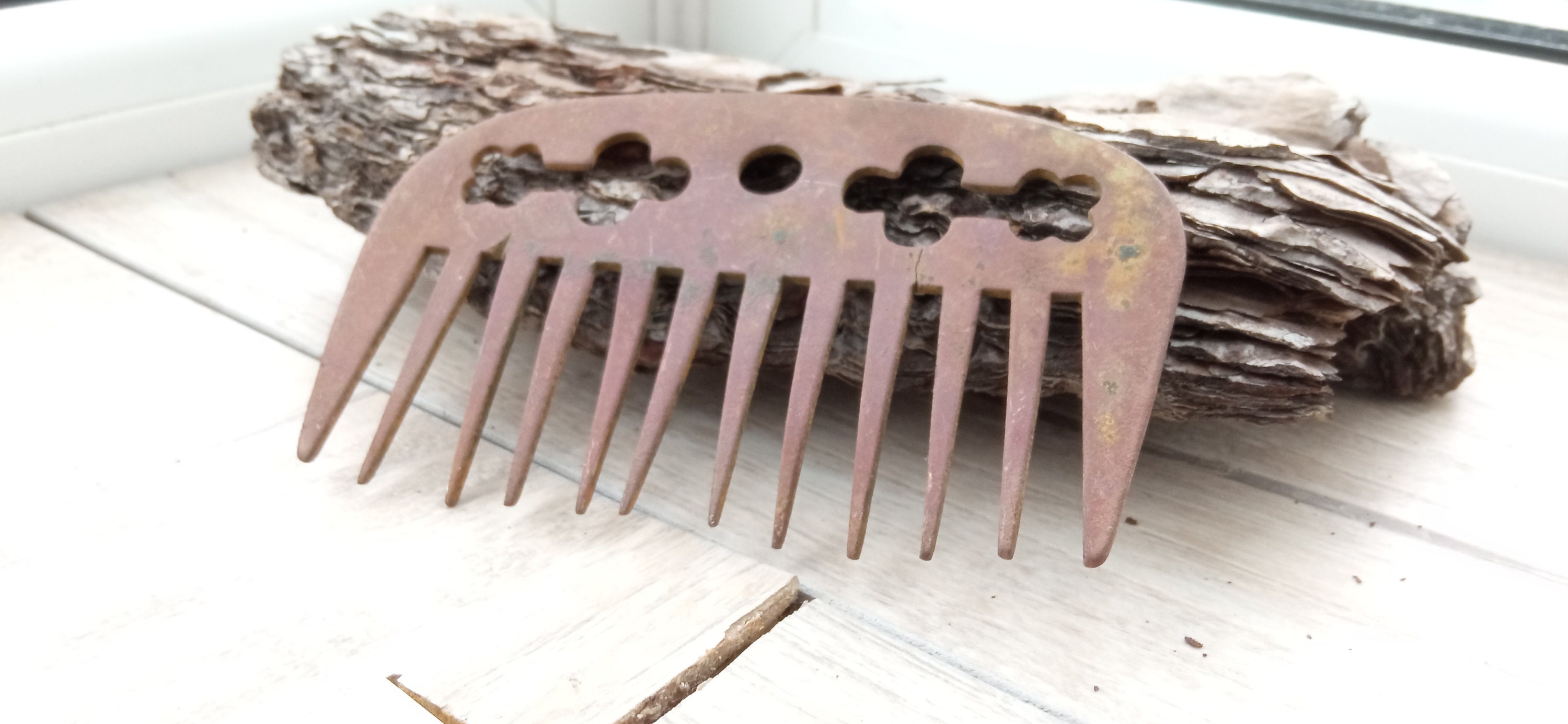 Authentic Late Medieval Bronze Hair Comb Large Ancient Comb - Etsy UK