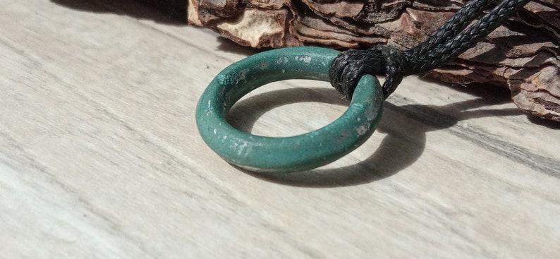 Ancient Roman Artifact, Bronze Solar Pendant Amulet Ring, Roman ...