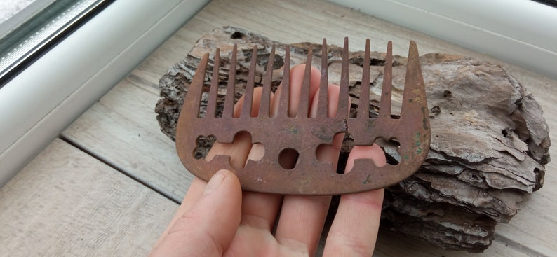 Authentic Late Medieval Bronze Hair Comb Large Ancient Comb | Etsy