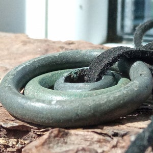 Set of 3 Ancient Scythian Amulet Rings 5-3 Centuries BC, Druid Amulet ...