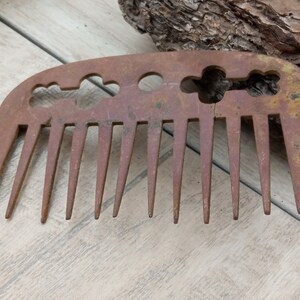 Authentic Late Medieval Bronze Hair Comb, Large Ancient Comb, Vintage ...
