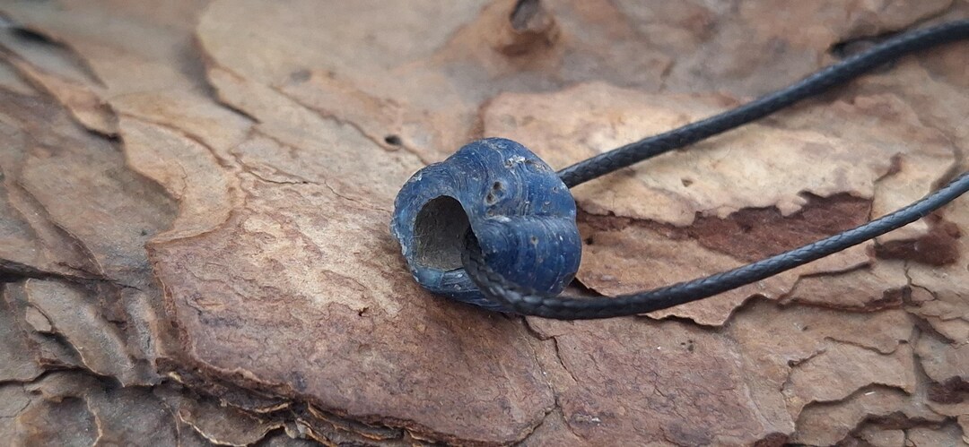 Beautiful Ancient Roman Blue Glass Ribbed Bead Pumpkin, Beautiful Roman ...