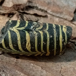 Viking Artifact Original Glass Bead With Ornament Bee Bead - Etsy