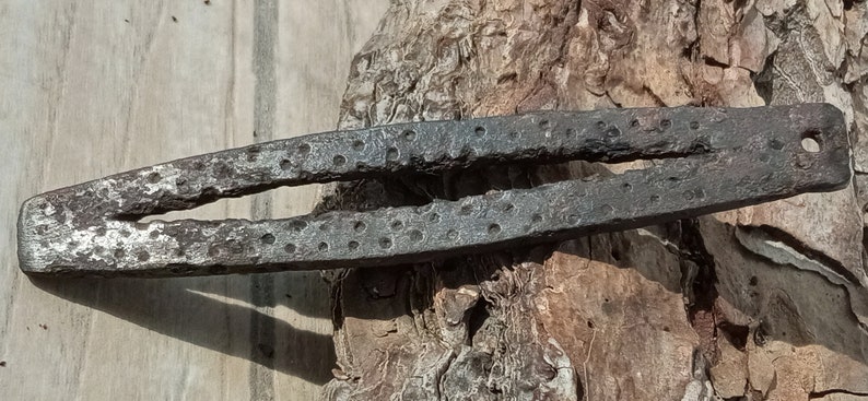 Ancient Viking Flint With Ornament Old Collectible Iron Fire - Etsy