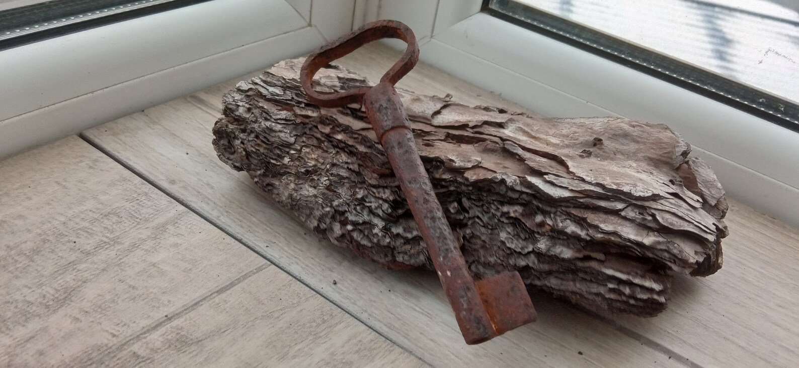 Old Key in the Collection, Vintage Big Key of the 19th Century, Antique ...