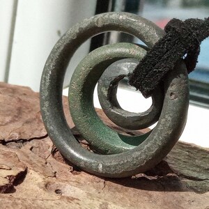 Set of 3 Ancient Scythian Amulet Rings 5-3 Centuries BC, Druid Amulet ...