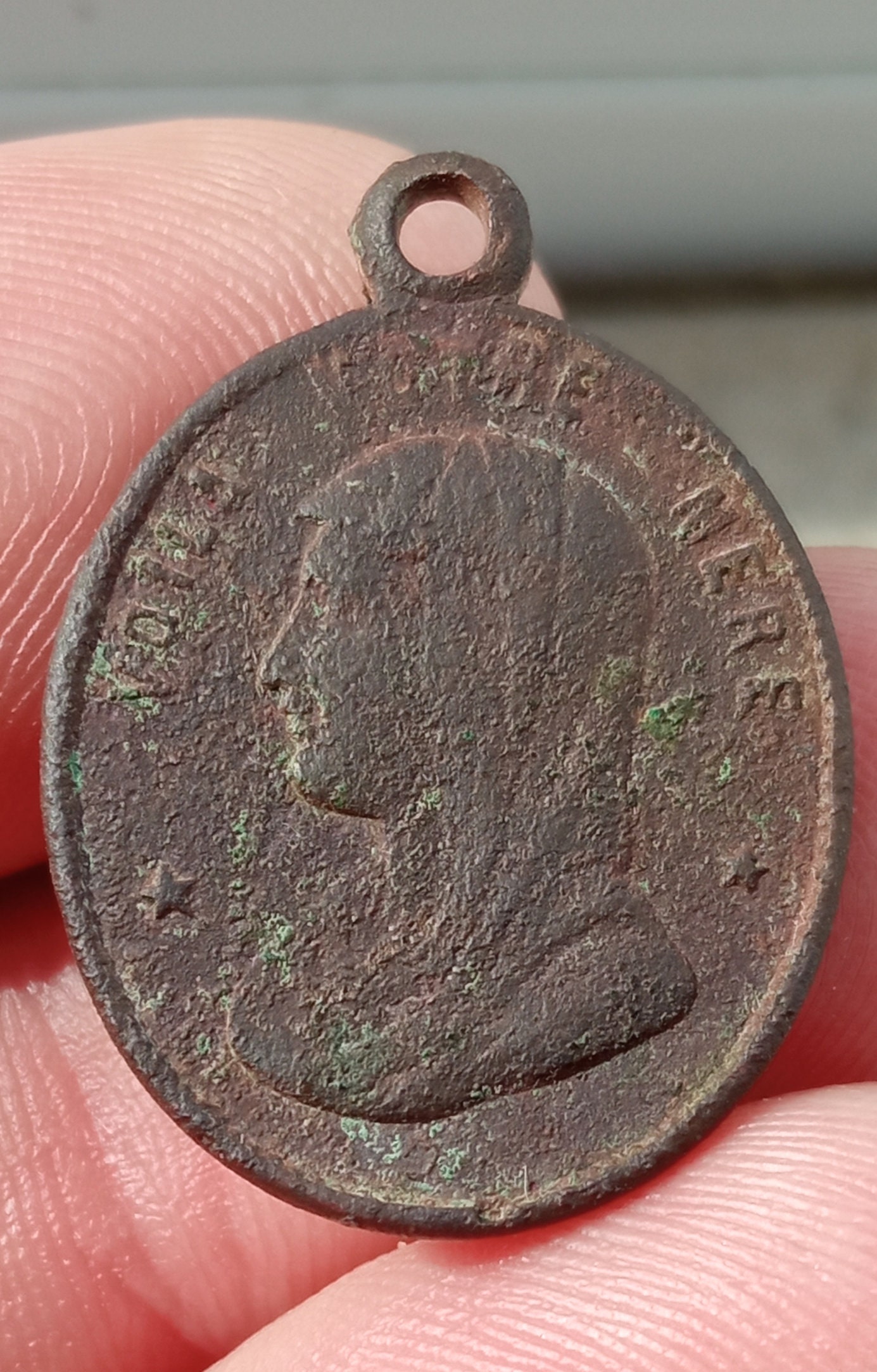 Ancient French medallion Vintage Medallion 19th century Old | Etsy