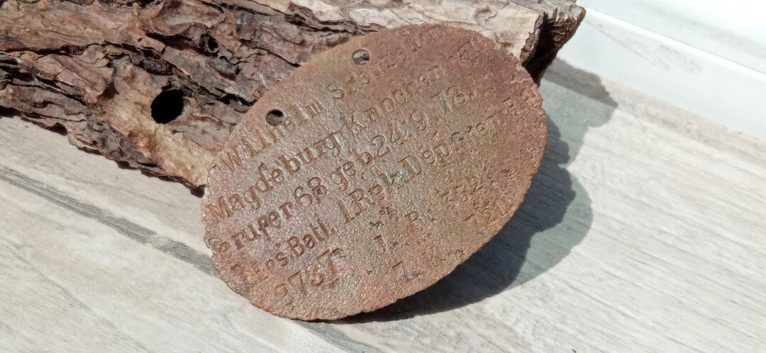 WW1 Artifact, Original ID of a Soldier of the First World War ...