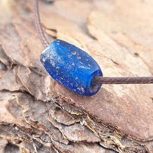 Ancient Roman Blue Glass Bead, Original Roman Ornament, Rare Roman ...