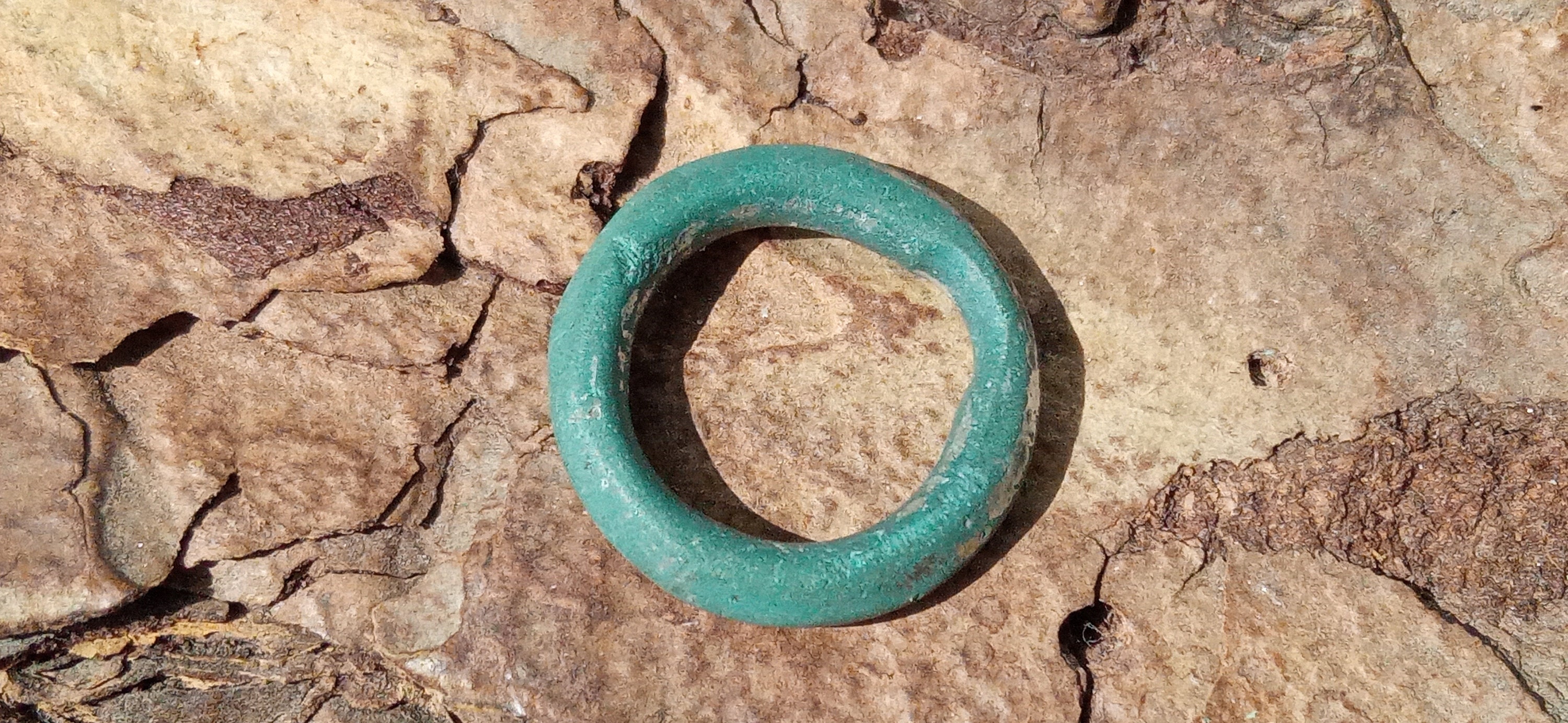 Ancient Roman Artifact, Bronze Solar Pendant Amulet Ring, Roman ...