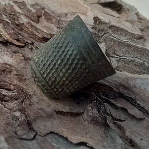 Vintage Thimble. Ancient Brass Thimble. the Original Old Thimble - Etsy