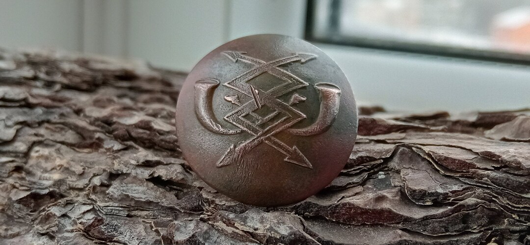 Old Button of Postal and Telegraph Office of the Russian Empire, Rare ...