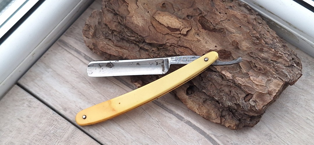 Old German Razor Friedr. HERDER ABR. SOHN Solingen Germany - Etsy