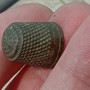 Vintage Thimble. Ancient Brass Thimble. the Original Old Thimble - Etsy