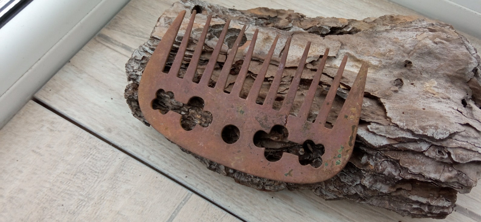 Authentic Late Medieval Bronze Hair Comb Large Ancient Comb | Etsy