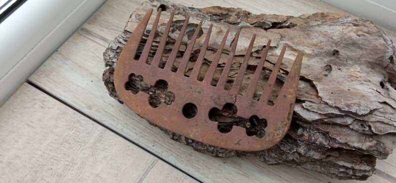 Authentic Late Medieval Bronze Hair Comb Large Ancient Comb | Etsy