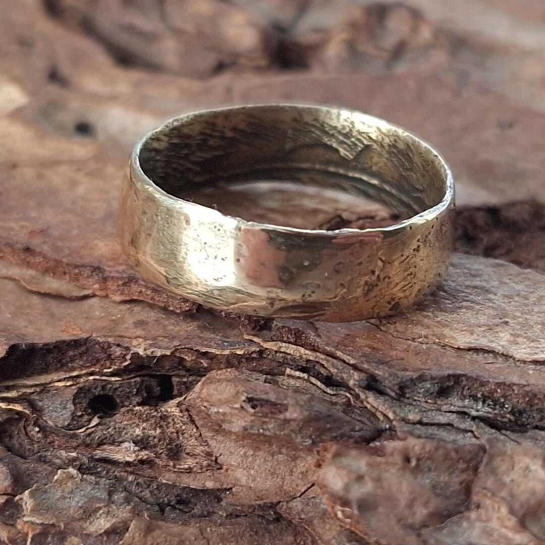 WW2 Ring, Original Handcrafted Soldier Ring, Trench Art, Brass Ring ...