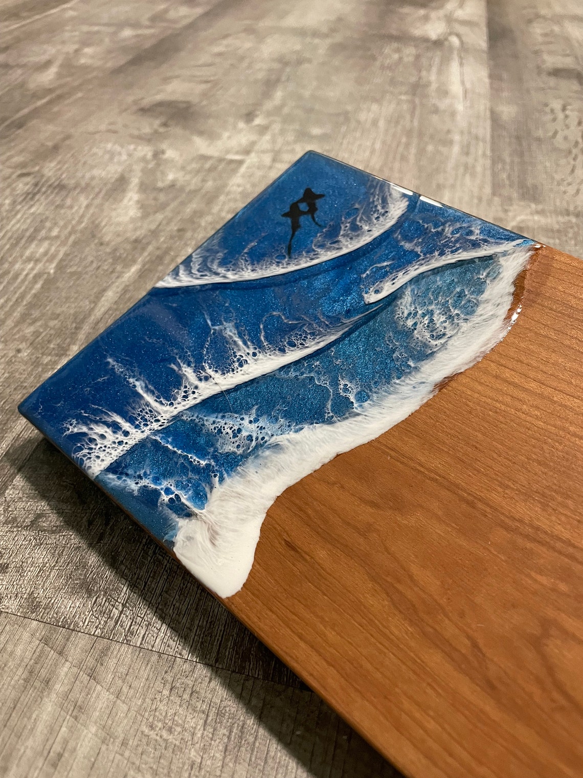 Sharks and Ocean Waves Serving Tray - Etsy