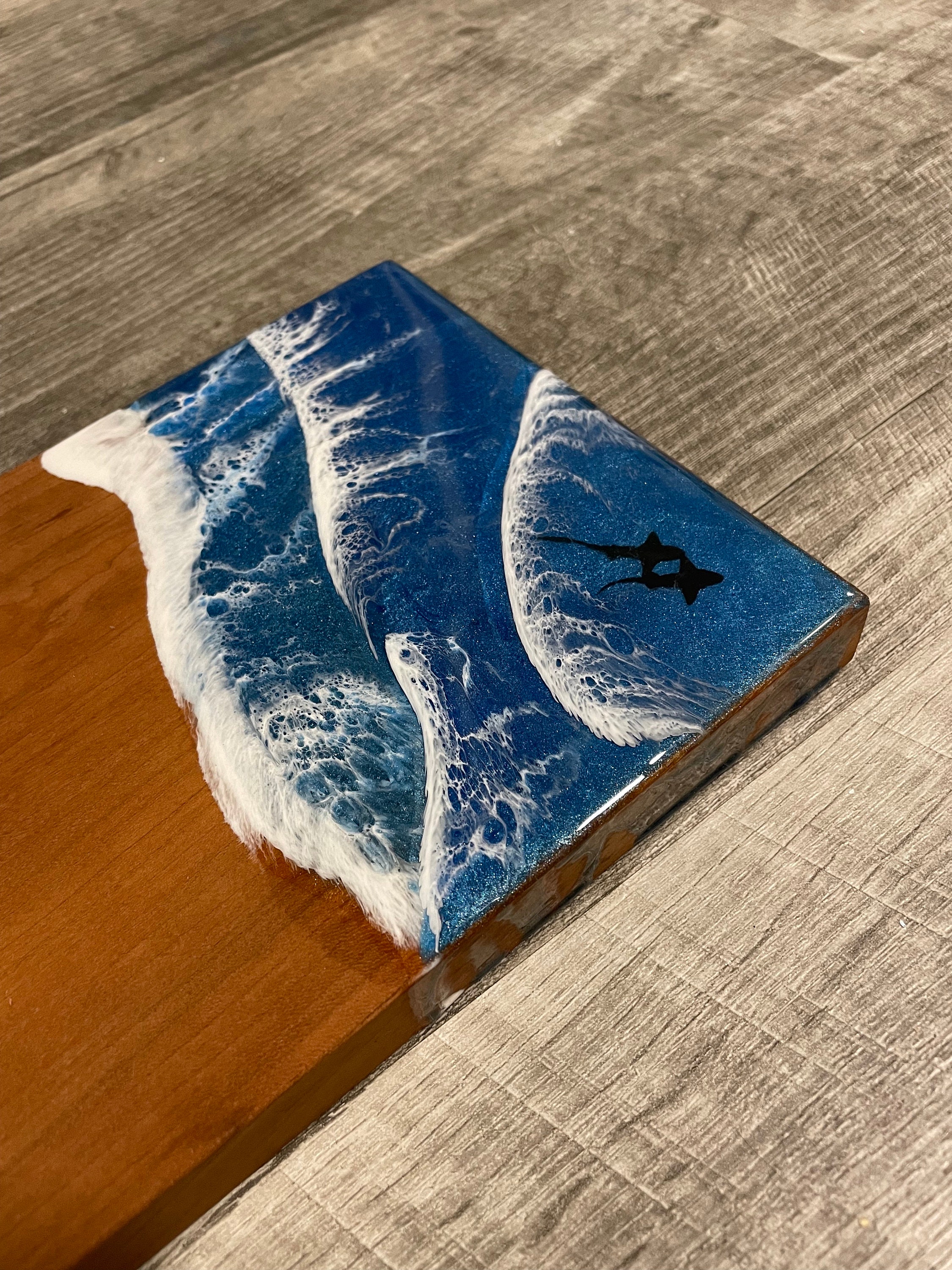 Sharks and Ocean Waves Serving Tray - Etsy
