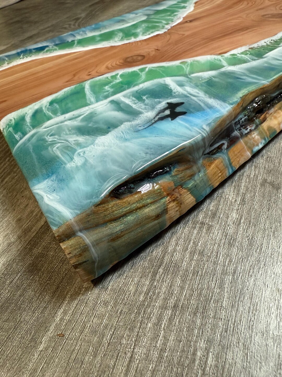 Sharks and Ocean Waves Serving Tray - Etsy