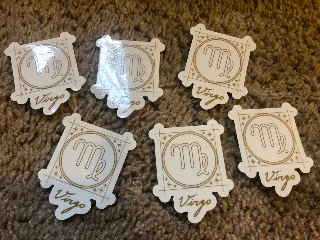 Astrological Sign Virgo Stickers - Etsy