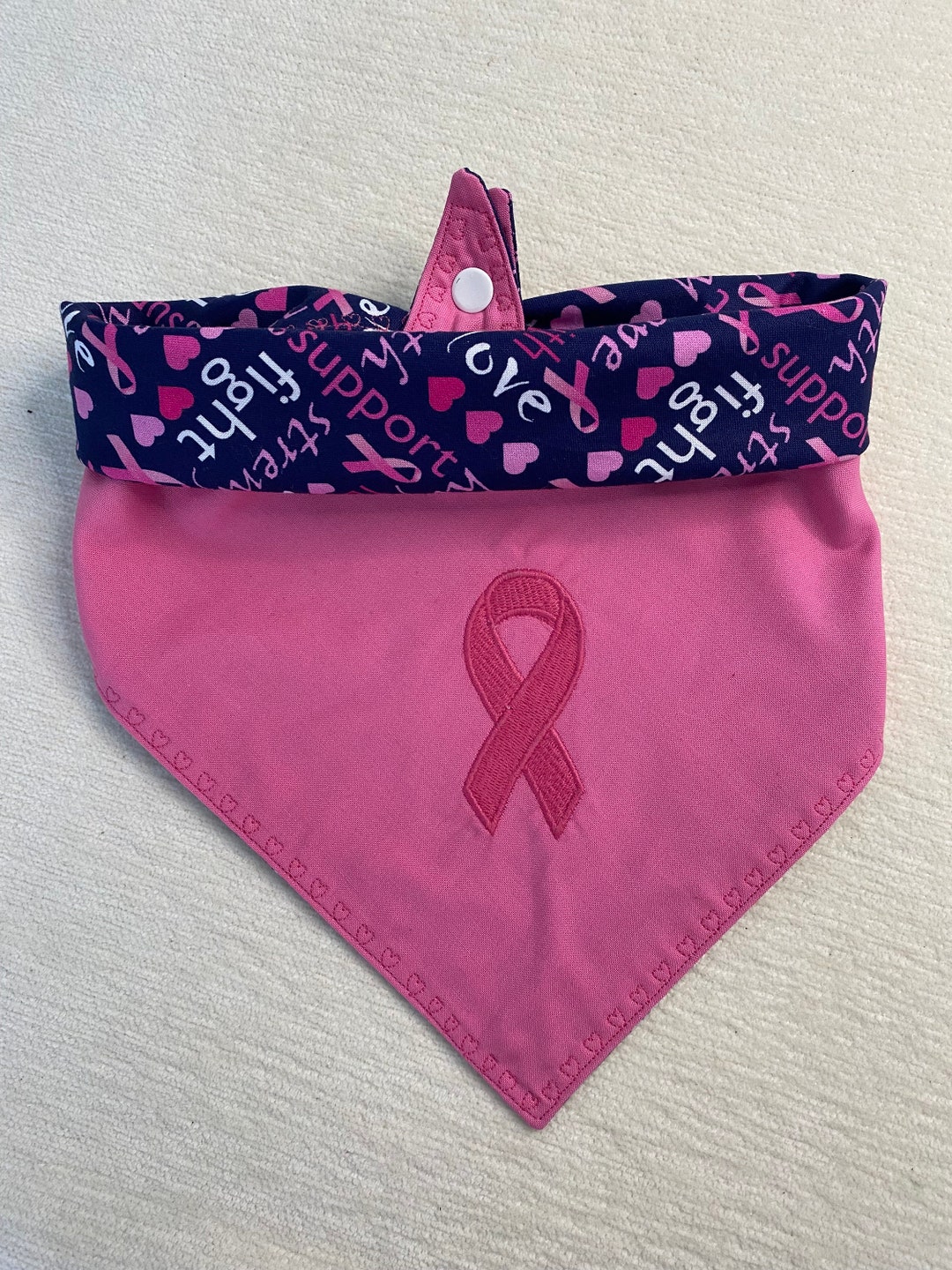 Breast Cancer Fundraiser, Pink Cancer Awareness Ribbon Bandana, 50% ...