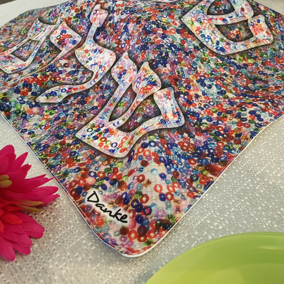 Beads Challah Cover – Modern Challah Cover – Unique Judaica ...