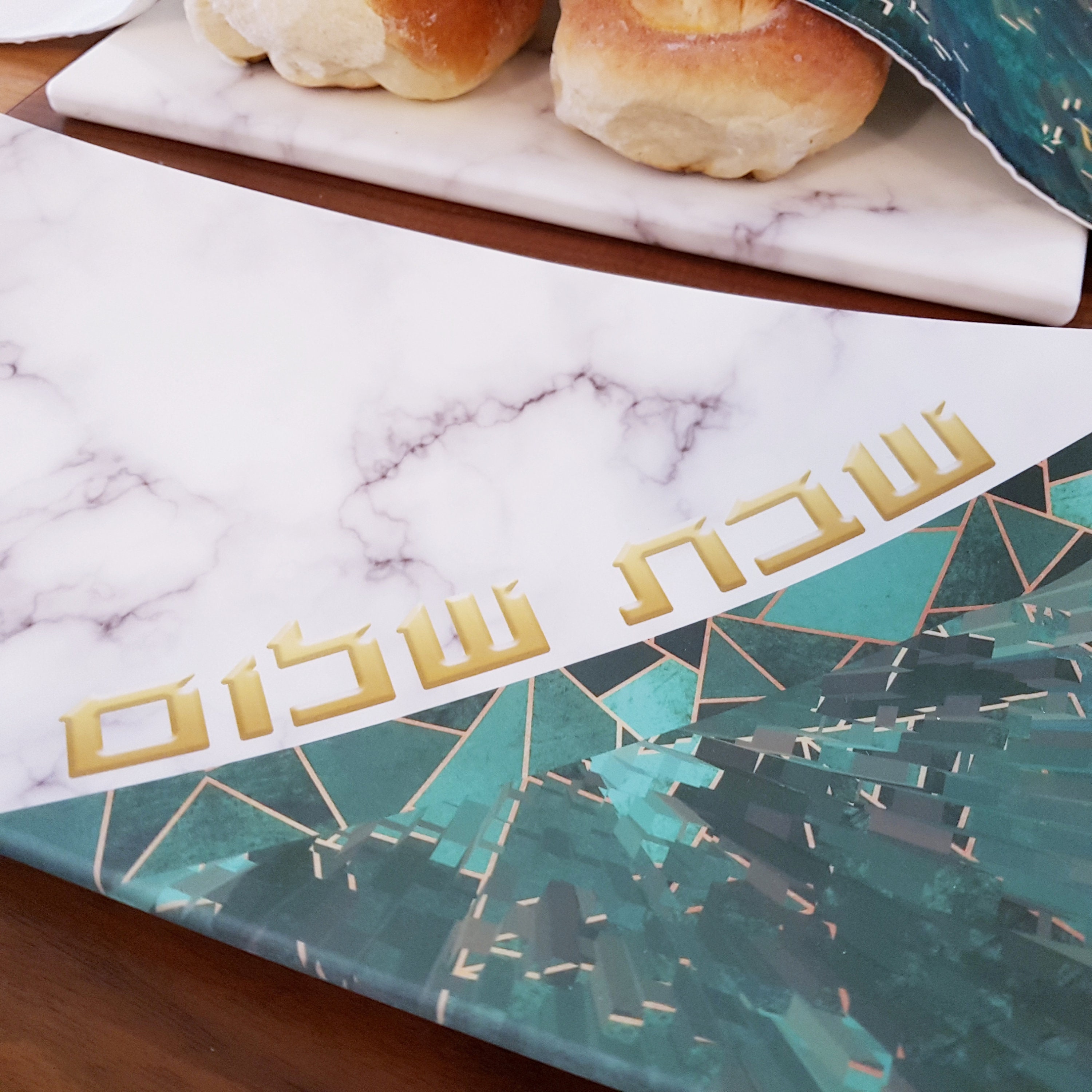 Marble & Jade Tray – Serving Dish – Serving Tray – Contemporary ...