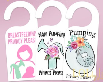 Pumping Door Sign | Etsy