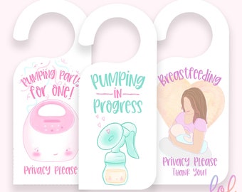 Pumping Door Sign | Etsy