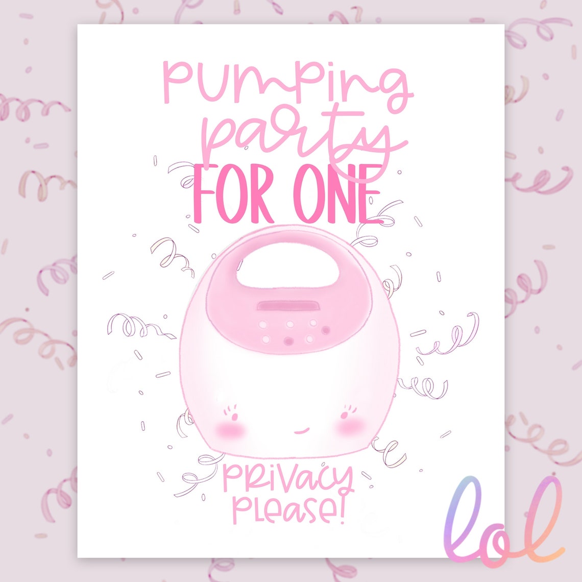 Pumping Sign - Breastfeeding Room Sign - Printable Pumping Sign ...