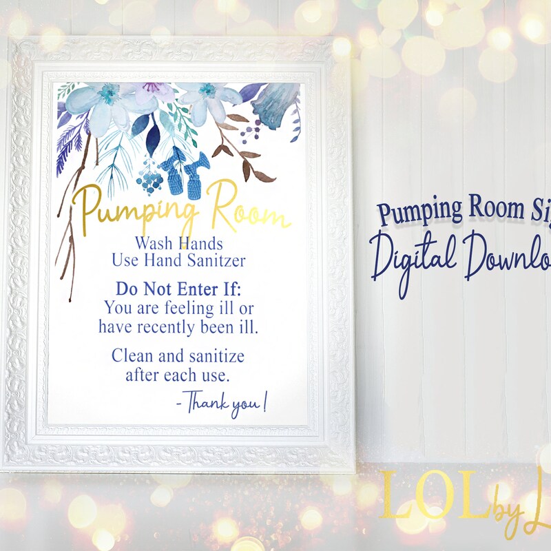 Lactation Room Sign - Etsy