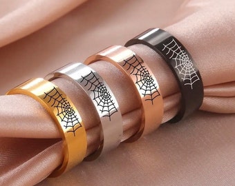 Couple Spider Ring - Etsy