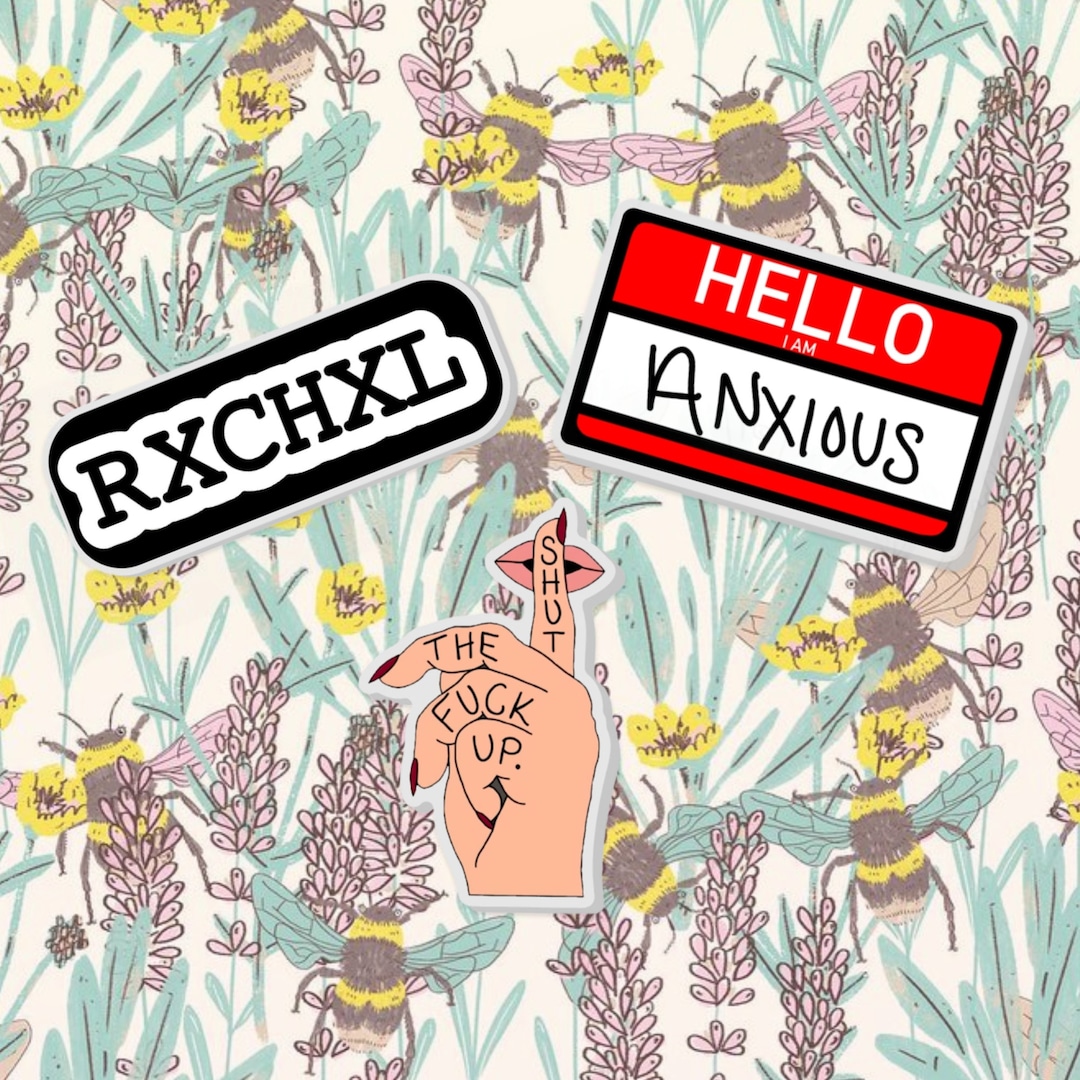 Limited Edition Acrylic Pins, Anxiety Pin, Stfu Pin, Inappropriate Pins ...