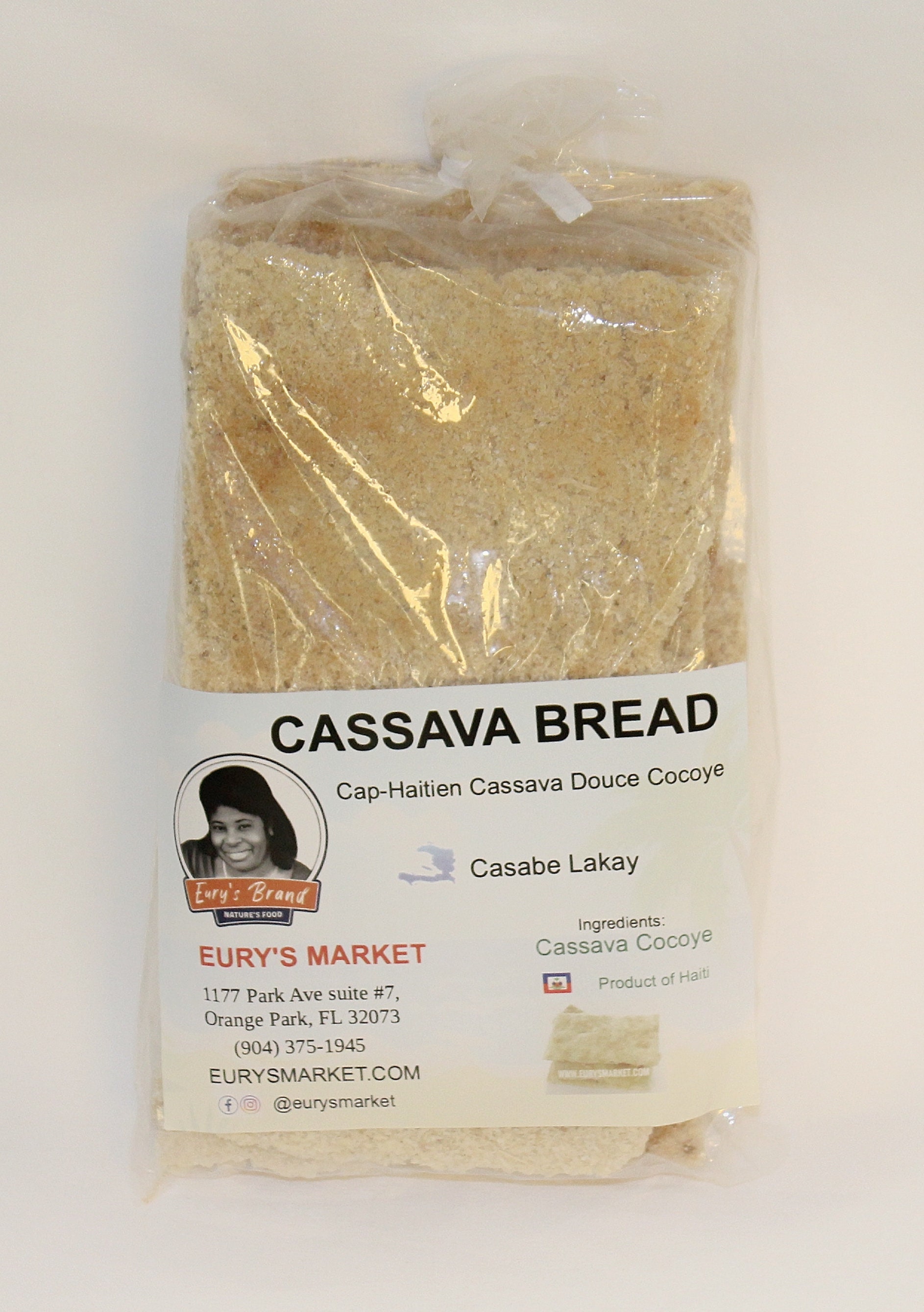 Haitian Cassava Bread
