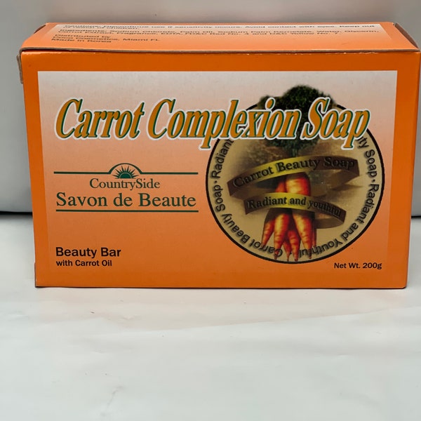 Carrot Complexion Soap - Etsy