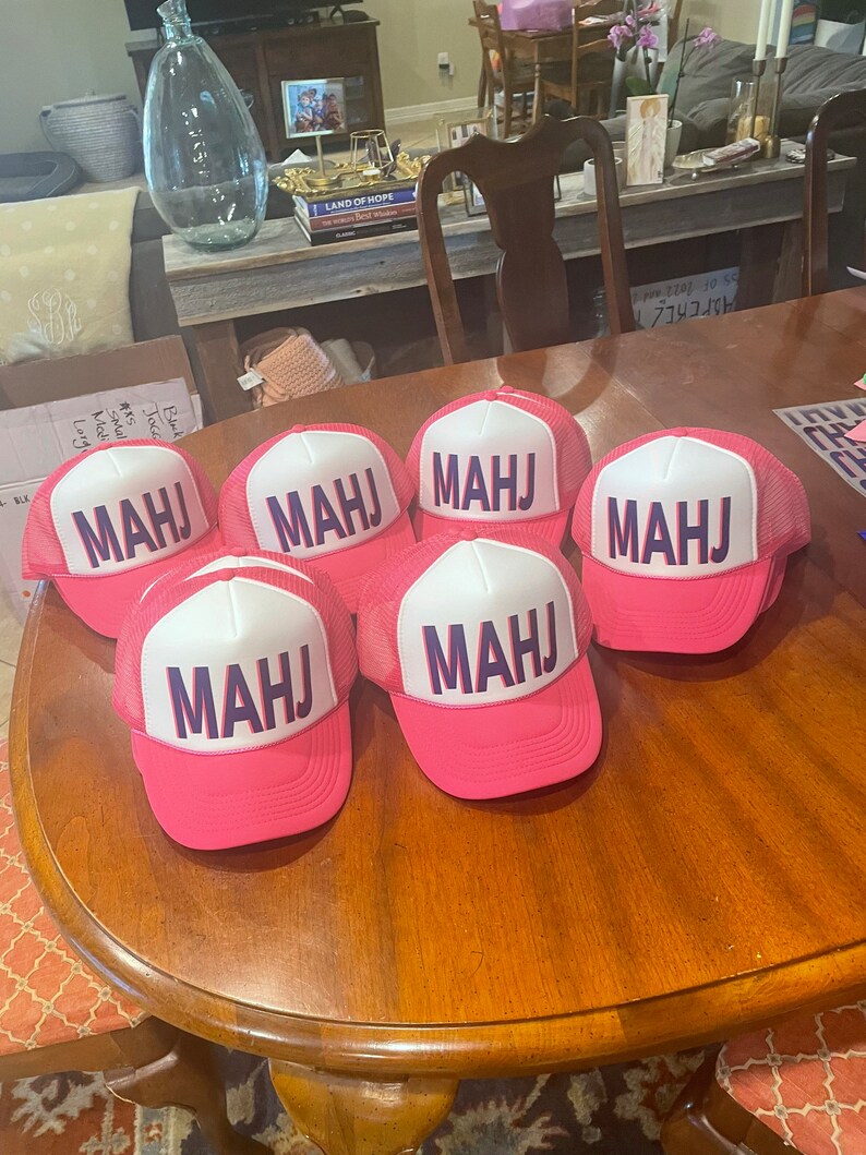 Mahjong Trucker Hat - Etsy