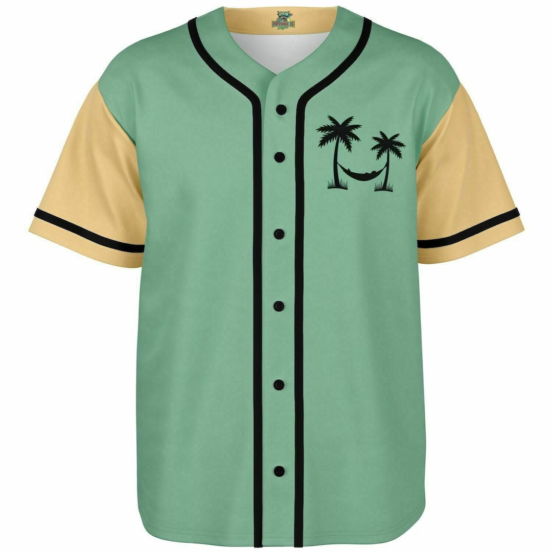 Baseball Jersey 50s Tropic, Retro Baseball Jersey - Etsy