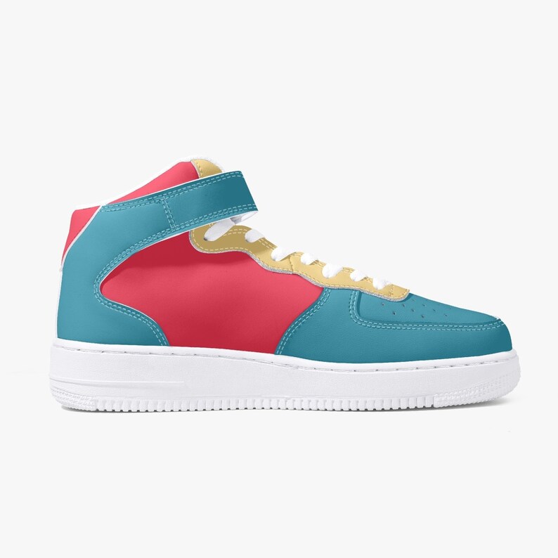 Colour Block Hi-top Sneakers (up to Size 14) - Etsy
