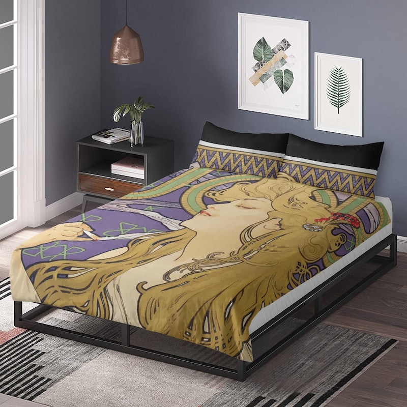 Art Deco Bedding - Etsy UK