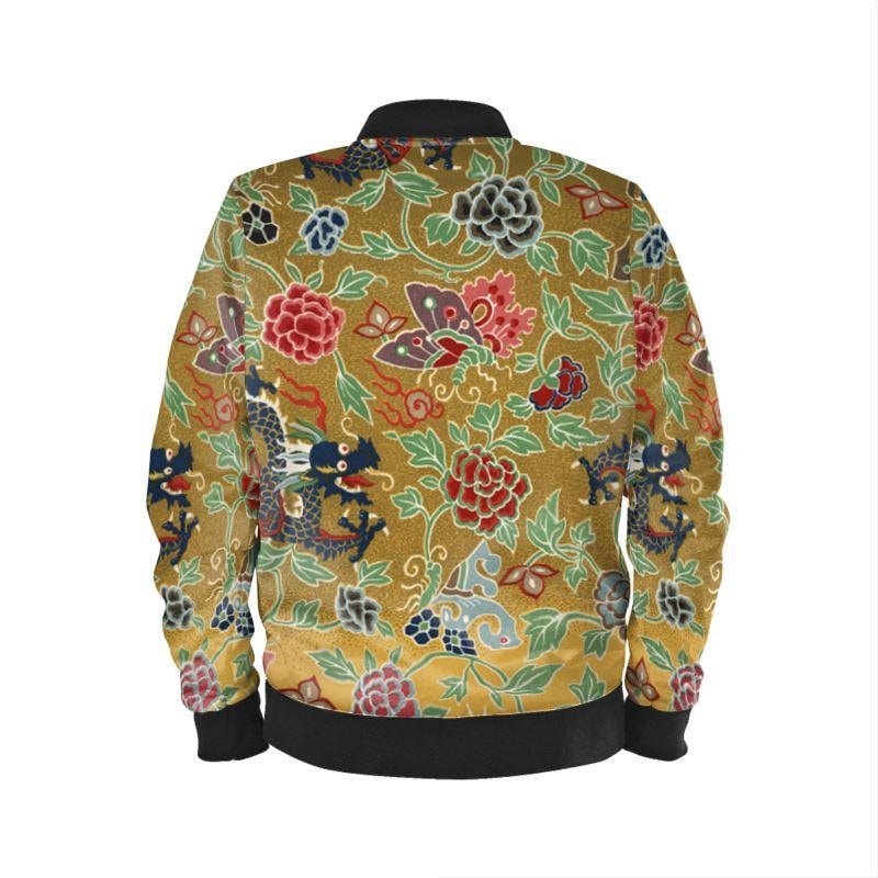 Handmade Velvet Bomber Jacket, Satin Bomber Jacket, Quilted Lining ...
