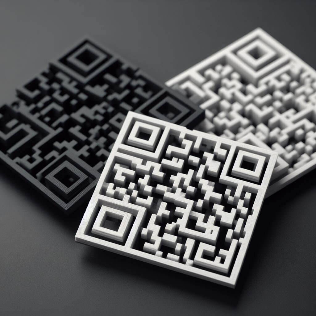 Unlock the Power of 3d-printed QR Codes for Personal or - Etsy