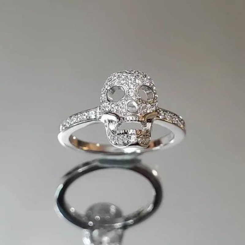 Stone Diamond Skull - Etsy