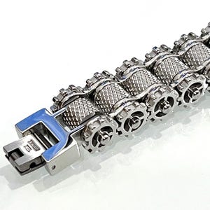 Gearhead Mechanical Gear Gripped Wheel Bracelet - Etsy