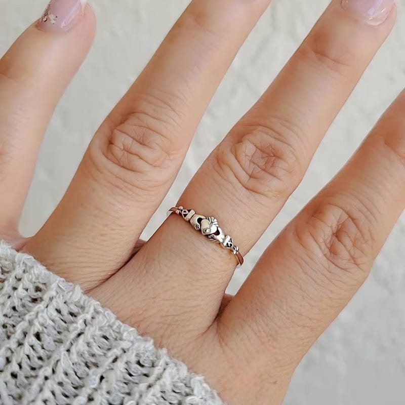 Girls' Claddagh Ring - Etsy