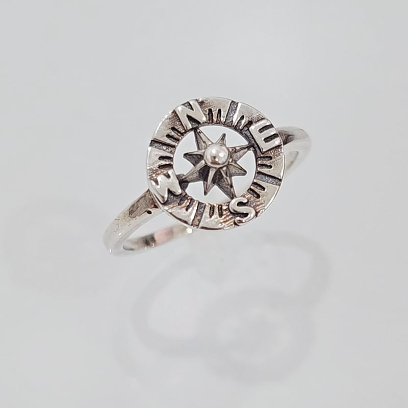 Compass Ring - Etsy