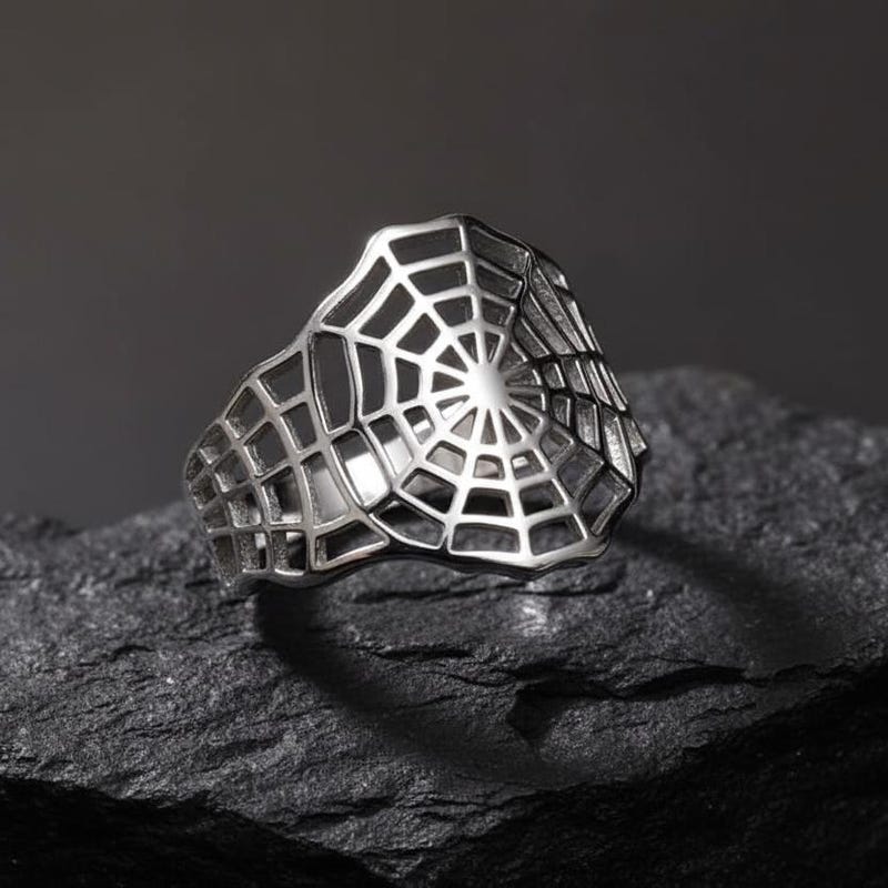Spider Ring Men - Etsy