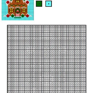 Christmas Pixel Coloring for Children _ Printable Coding Pages for Kids ...